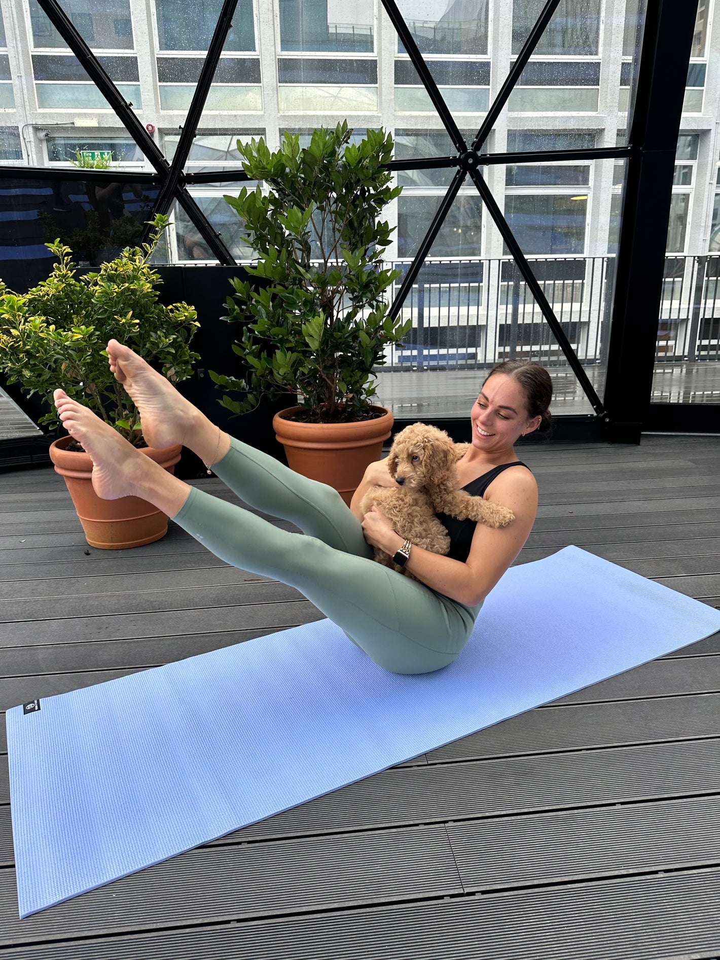 Manchester's First Puppy Yoga Classes | Paws Yoga Pet Yoga Classes ...